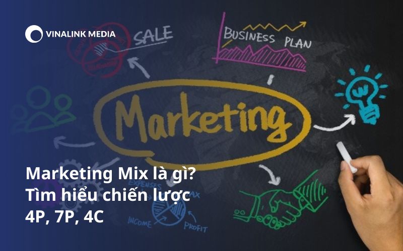 Marketing Mix là gì? Tìm hiểu chiến lược 4P, 7P, 4C của Marketing Mix
